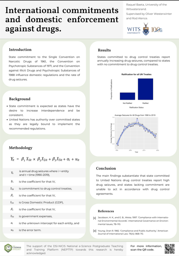 International Commitments and domestic enforcement against drugs – National e-Science ...